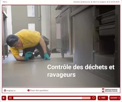 Certification en hygiène et salubrité alimentaire reconnue par le MAPAQ