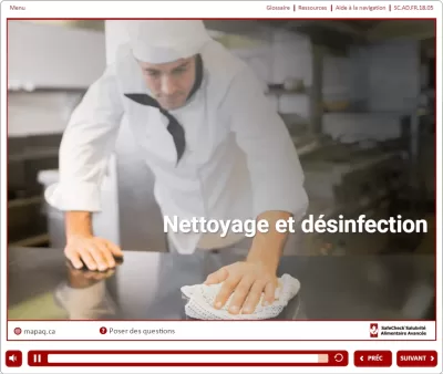 Certification en hygiène et salubrité alimentaire reconnue par le MAPAQ