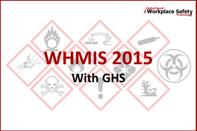 WHMIS Certificate - Workplace Hazardous Materials Safety Training
