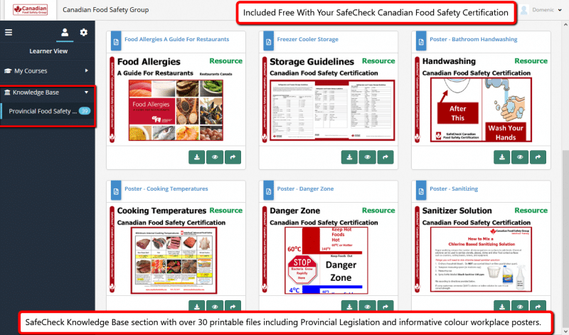 Spanish Food Handling Course | Online Safety Certification