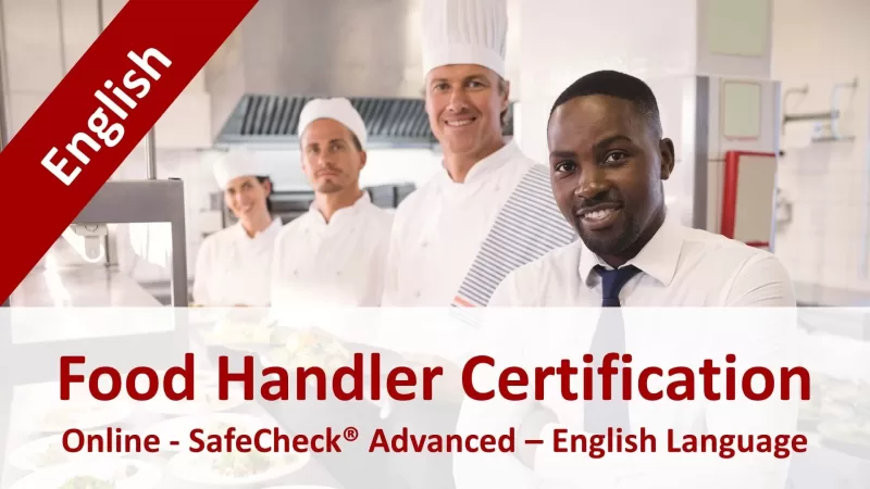Food Safety Certification – SafeCheck® Advanced – Includes Exam ...