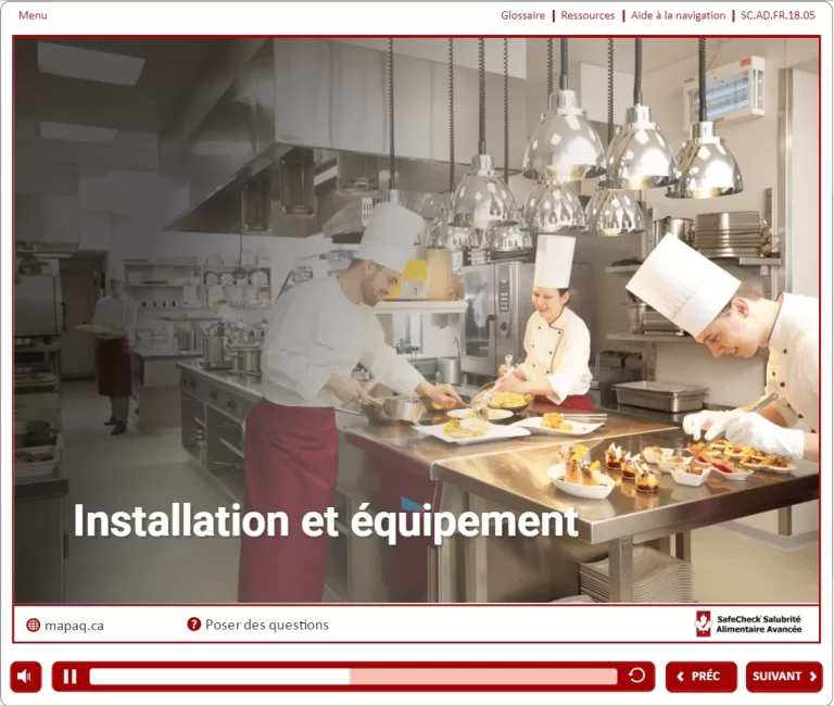 Certification en hygiène et salubrité alimentaire reconnue par le MAPAQ