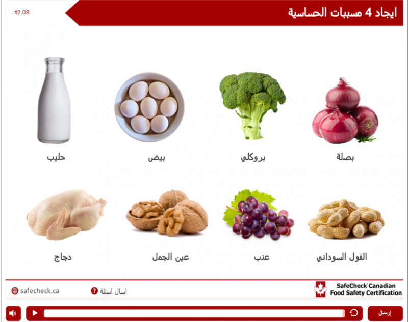 Arabic Food Handling Course | Training for Improved Safety