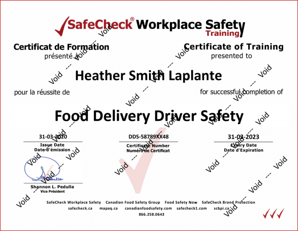 Food Delivery Driver Safety Certification | Improved Driver Safety