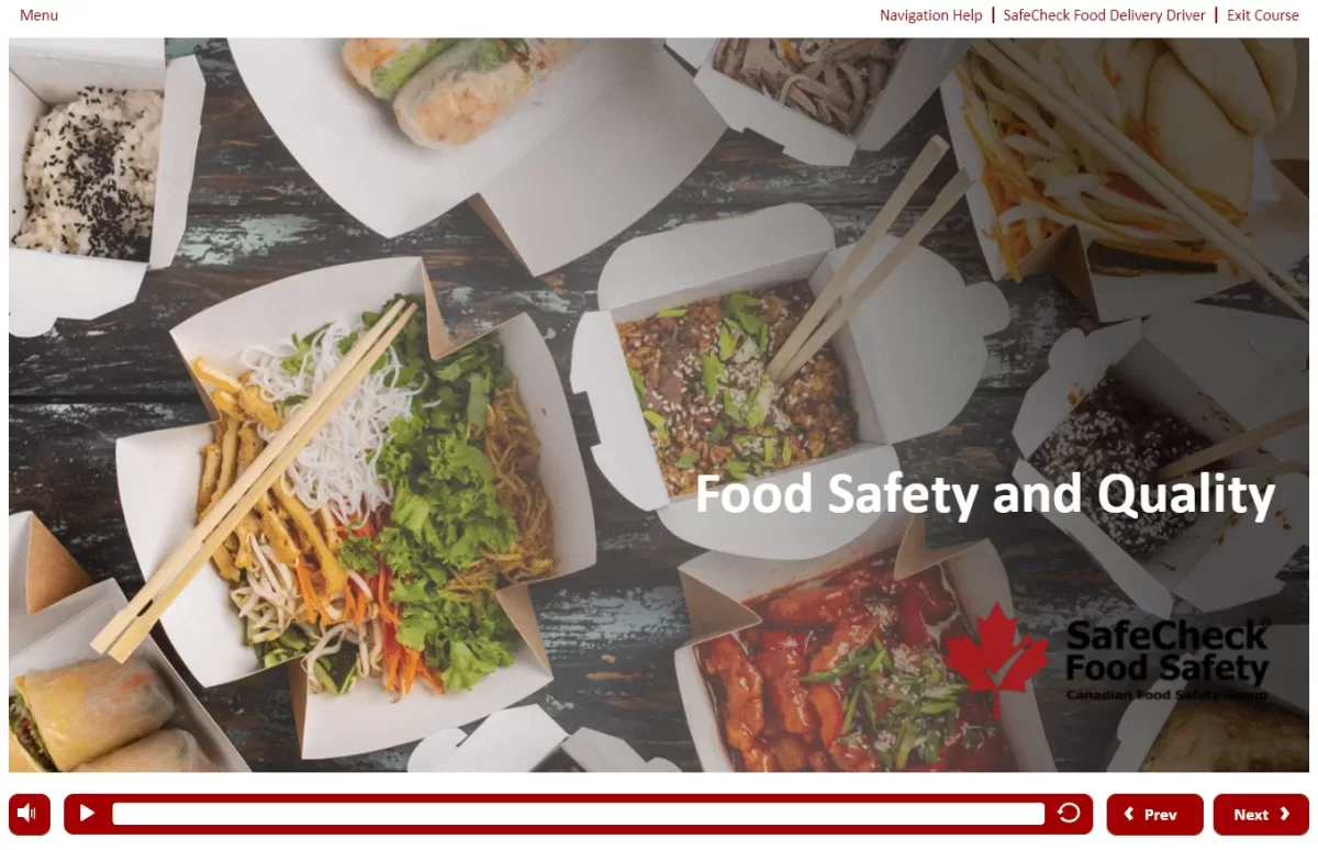 Food Delivery Driver Safety Certification | Improved Driver Safety