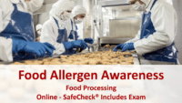 Food Safety Certification – SafeCheck® Advanced – Includes Exam ...