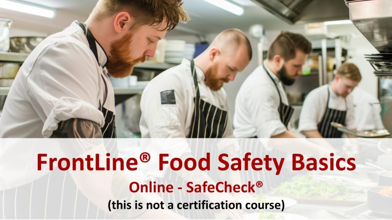 Food Safety Course Refresher - Update Your Certification Today