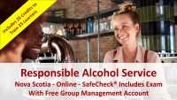 SafeCheck Responsible Alcohol Service Certification – Nova Scotia ...