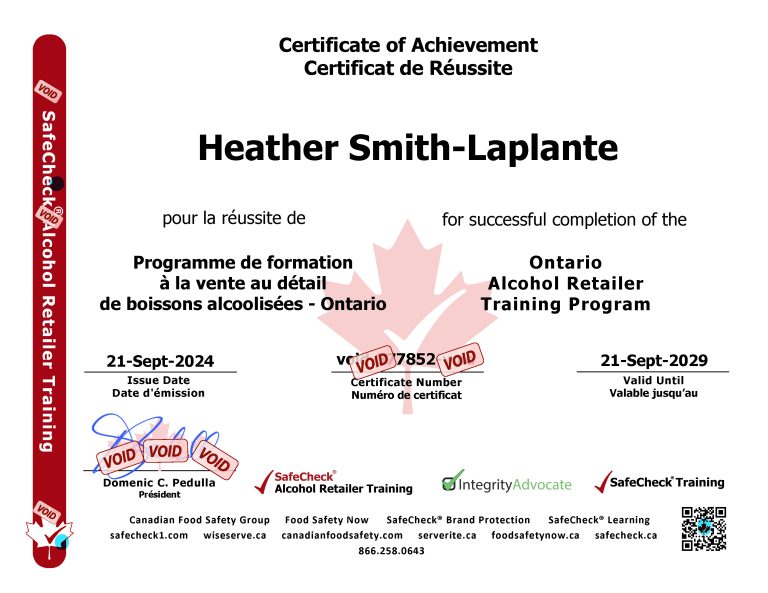 Alcohol Sales Certification Online - Accredited Training for Compliance ...