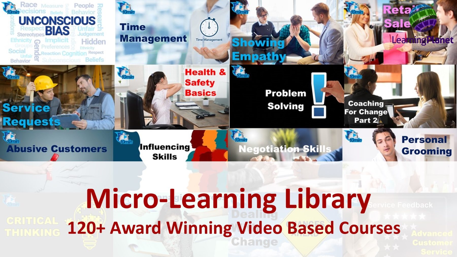 LearningPlanet Award-Winning Skills Development Video Library